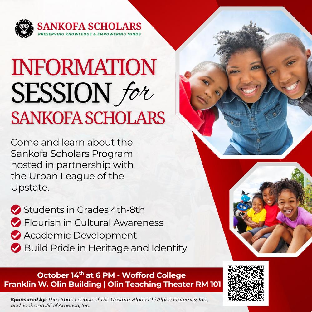 SANKOFA SCHOLARS - Urban League of the Upstate